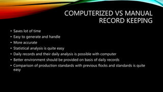 Computerized Poultry Record Keeping | PPSX