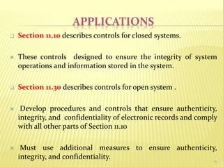 Computerized system validation | PPTX