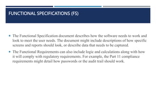 Computerized System Validation.vinay (1).pptx | Operating Systems | Computer Software and ...
