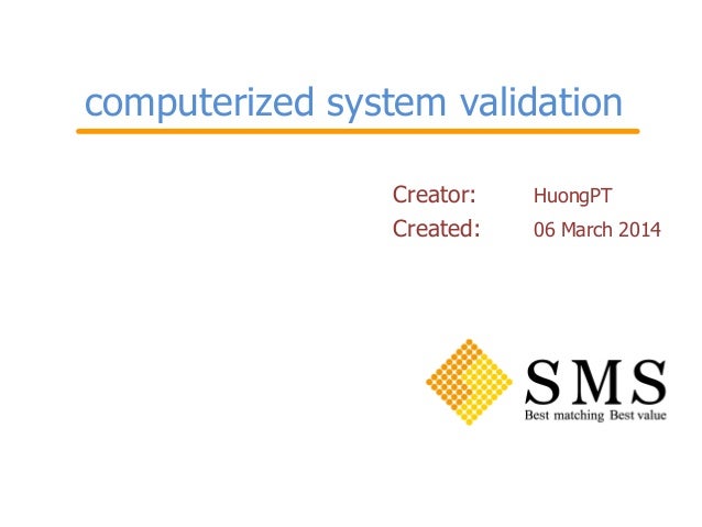 Computerized system validation_final