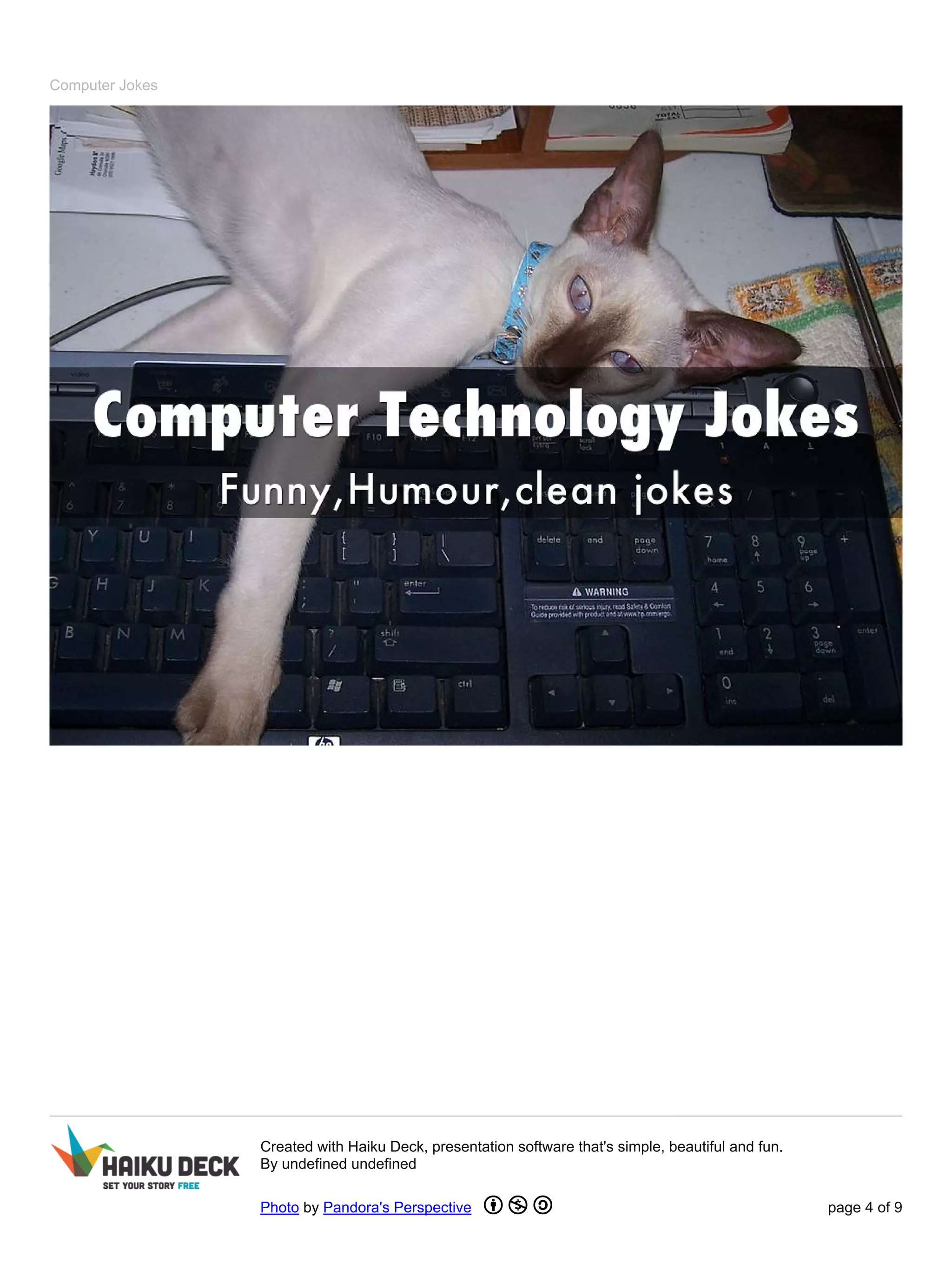 Computer jokes | PDF