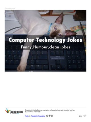 Computer jokes | PDF