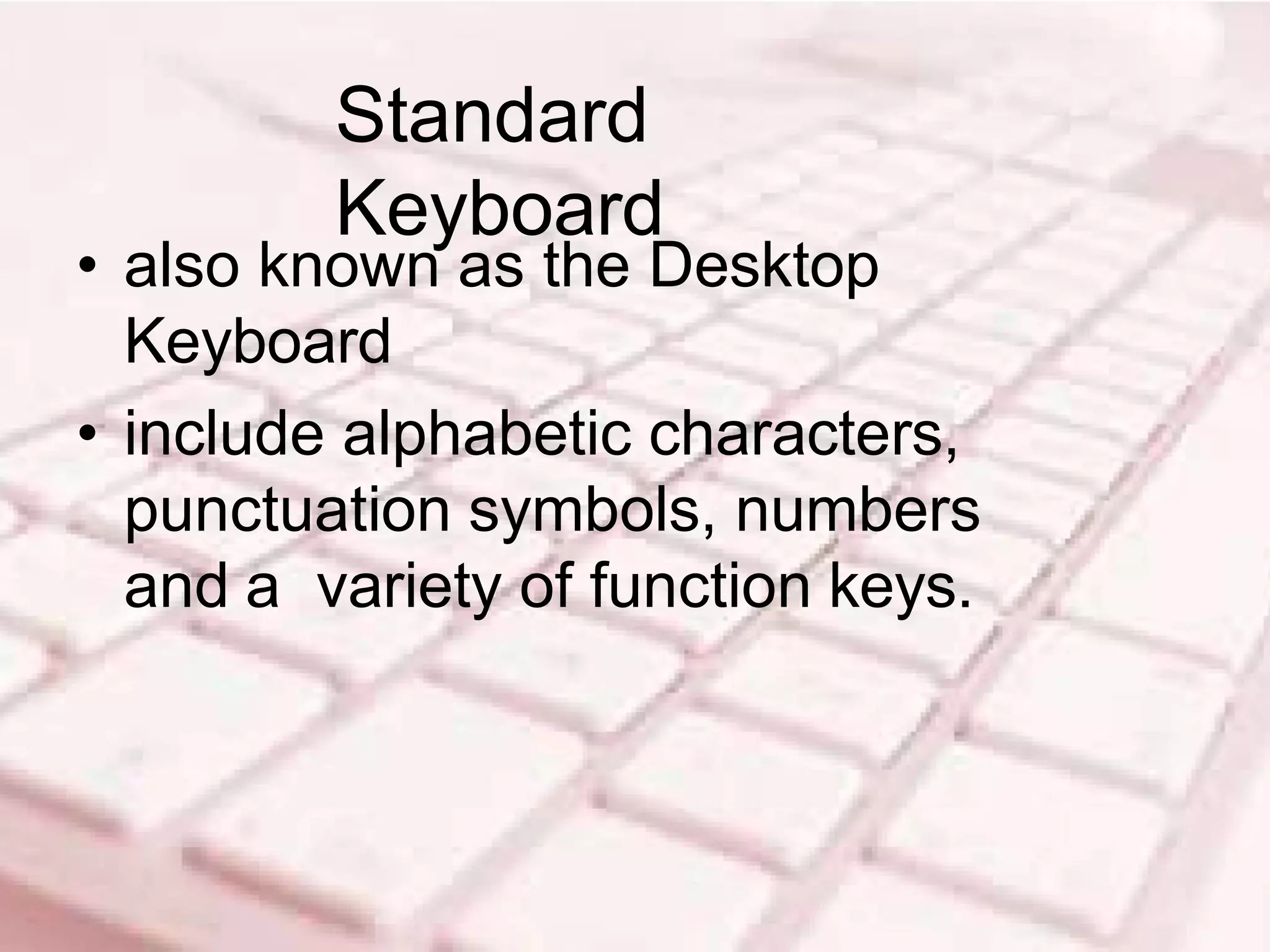computerkeyboard-160808032359.pptx | Computer Peripherals | Computing