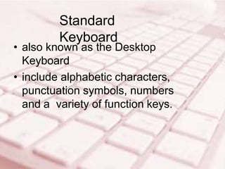 computerkeyboard-160808032359.pptx | Computer Peripherals | Computing
