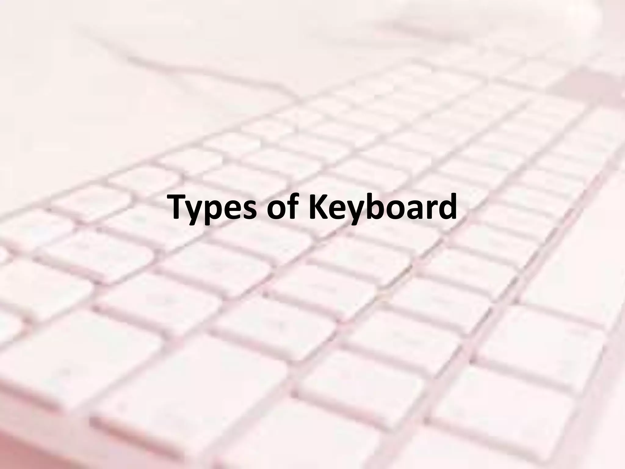 Computer keyboard | PPTX