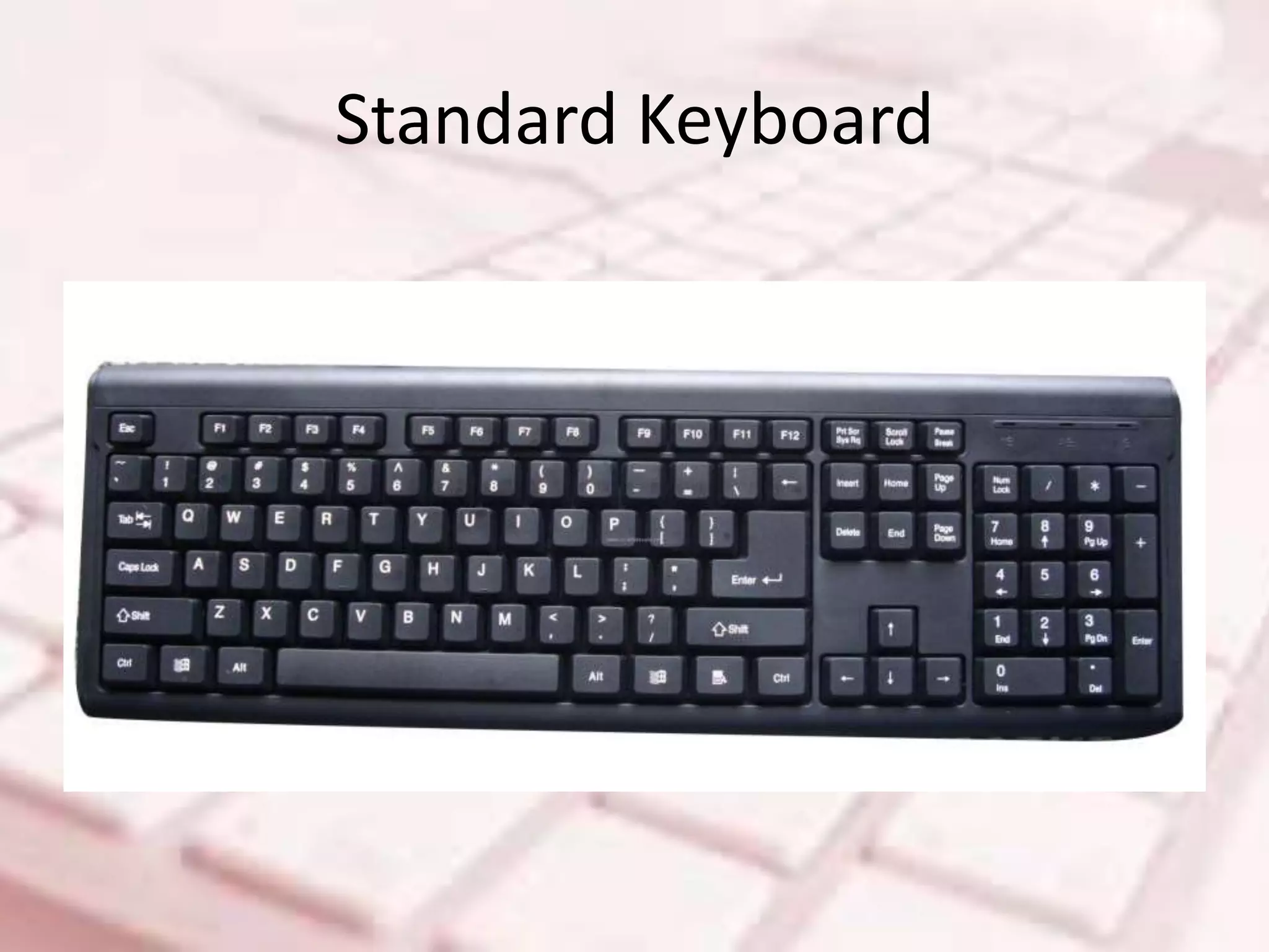 Computer keyboard | PPTX