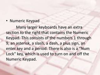 Computer keyboard | PPTX