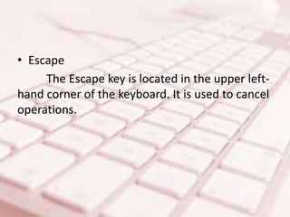 Computer keyboard | PPTX