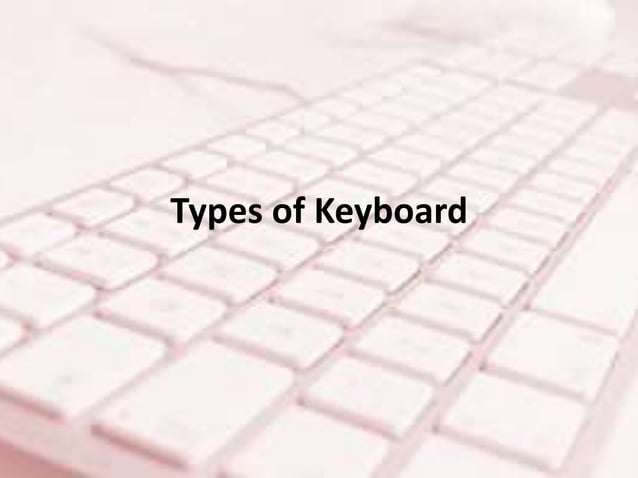 Computer keyboard | PPTX | Computer Peripherals | Computing