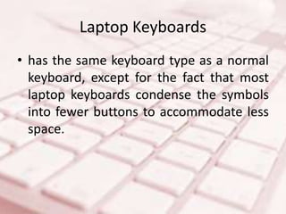 Computer keyboard | PPTX