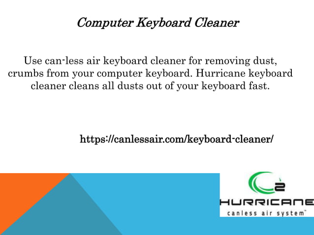 Computer keyboard cleaner | PPTX