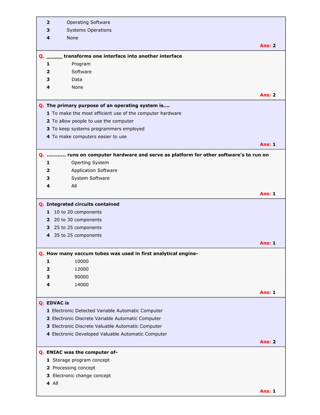 MCQ on Computer and ICT | PDF | Internet | Computing