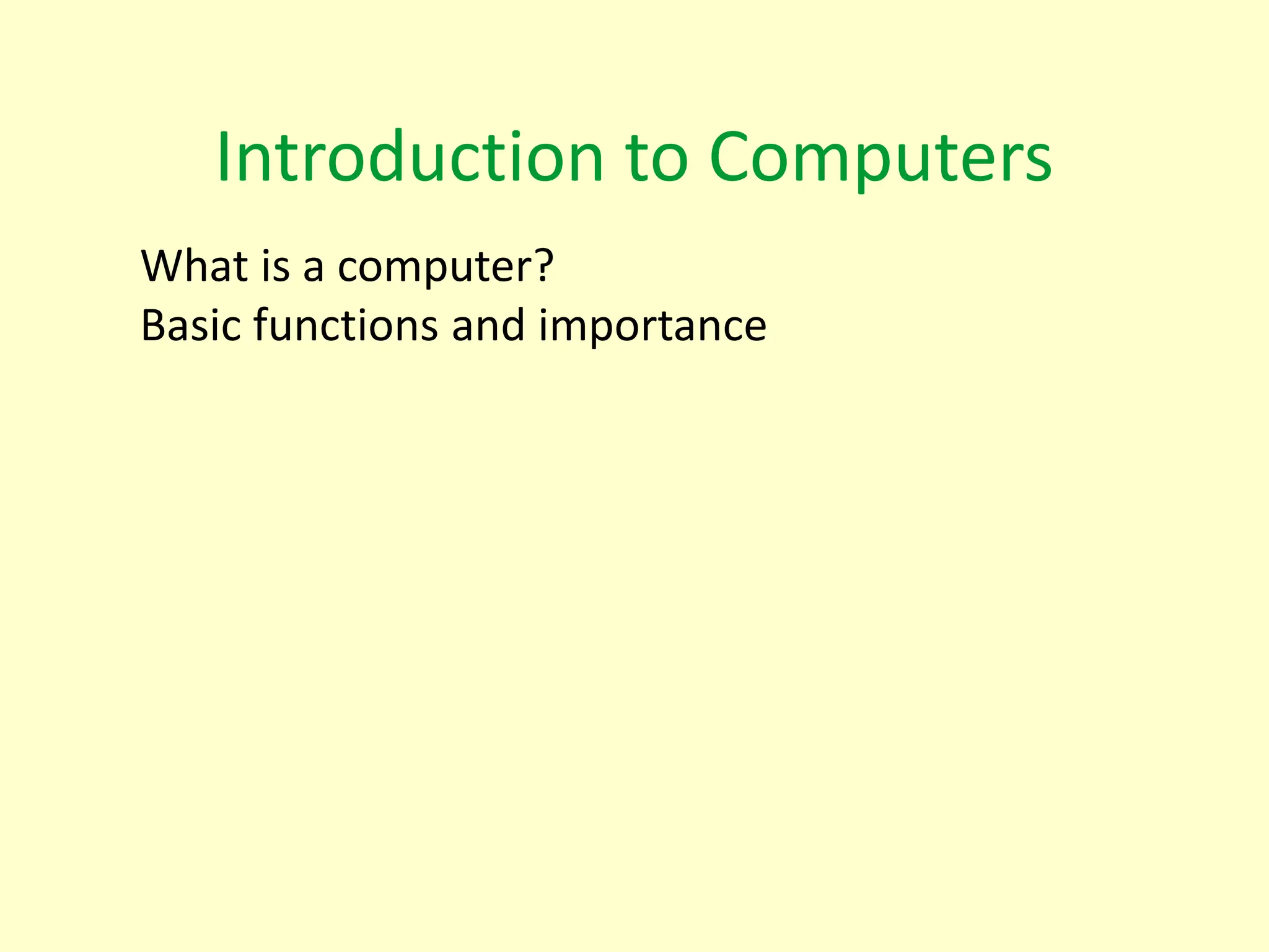 Computer_Knowledge_for_Beginners ppts.... | PPT