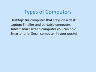 Computer_Knowledge_for_Beginners ppts.... | PPT