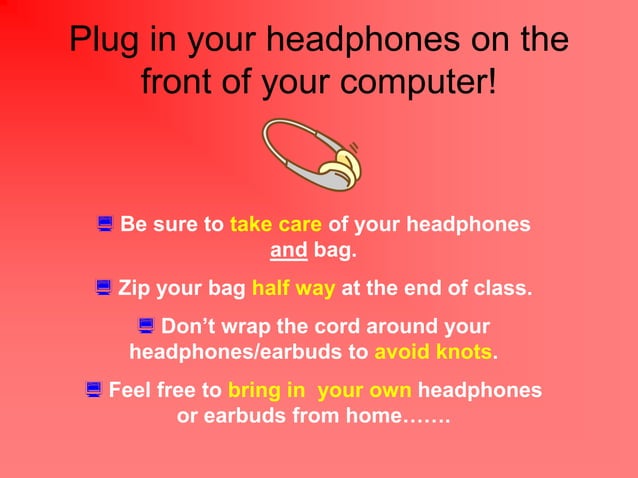 Computer lab etiquette 2012 | PPT | Computer Peripherals | Computing