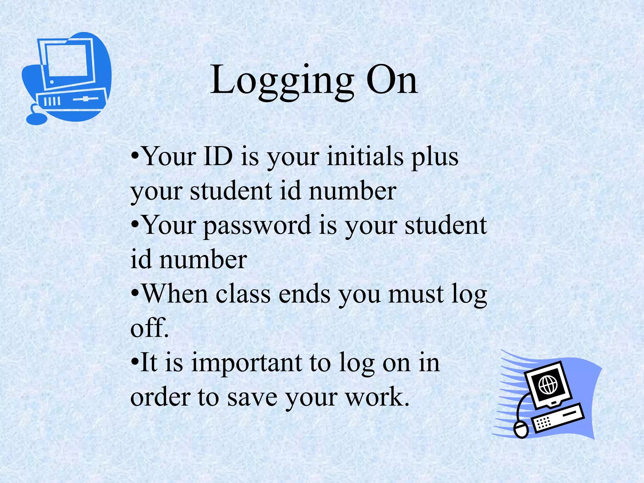 Computer Lab Expectations | PPTX