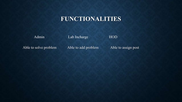 Computer lab management | PPTX