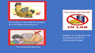 Computer lab manners | PPTX