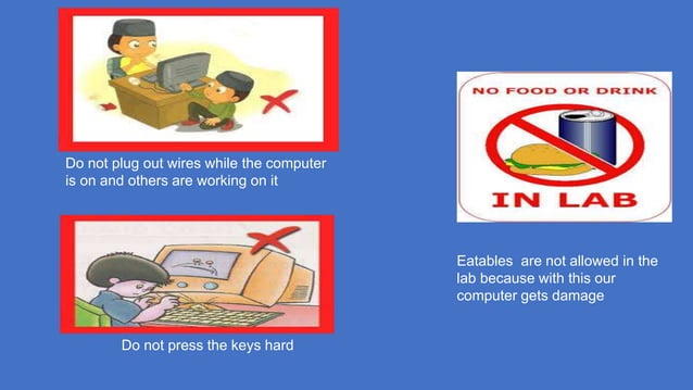 Computer lab manners | PPTX