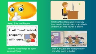 Computer lab manners | PPTX