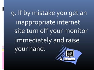 Computerlaboratoryrules | PPT