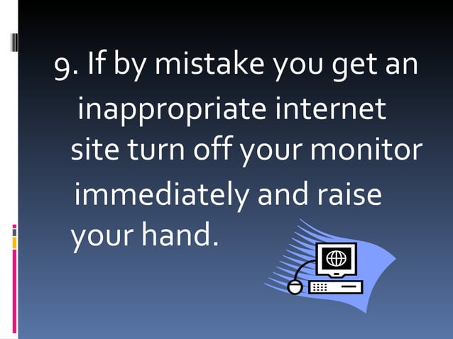Computer Laboratory Rules | PPT | Computer Peripherals | Computing