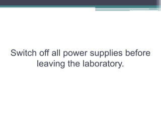 Computer Laboratory Rules and Regulation | PPTX