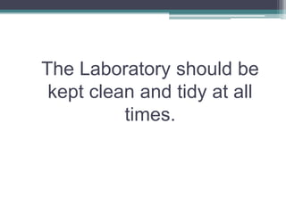 Computer Laboratory Rules and Regulation | PPTX