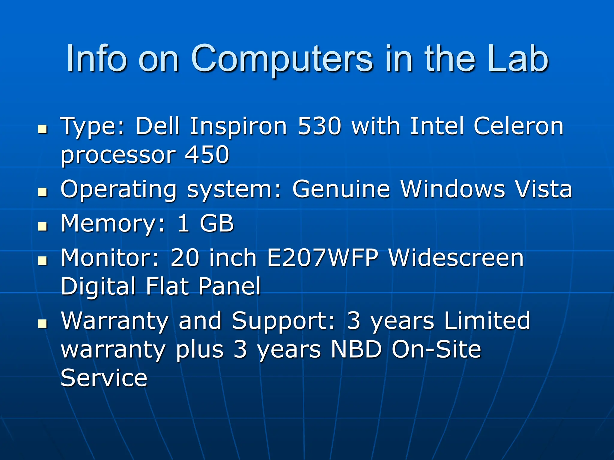 Computer Lab Proposal for a Computer Lab | PPT