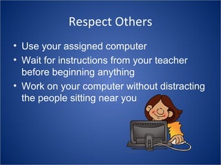 Computer lab rules | PPT