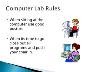 Computer Laboratory Rules and Regulations | PPT
