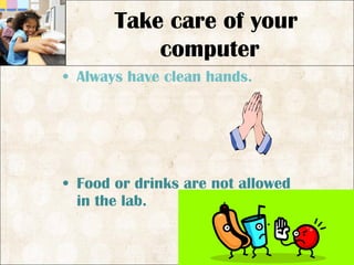 Computer lab rules asma | PPT