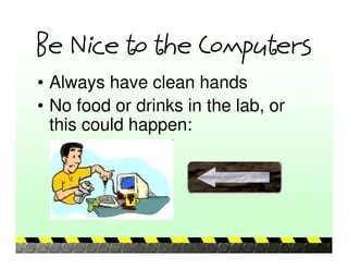 Computer Lab Rules & Procedures | PPT