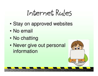 Computer Lab Rules & Procedures | PPT