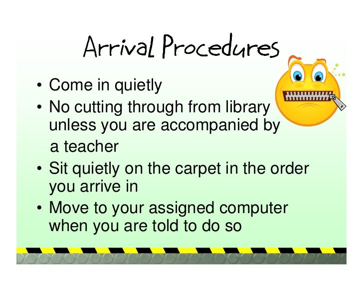 College Computer Lab Rules