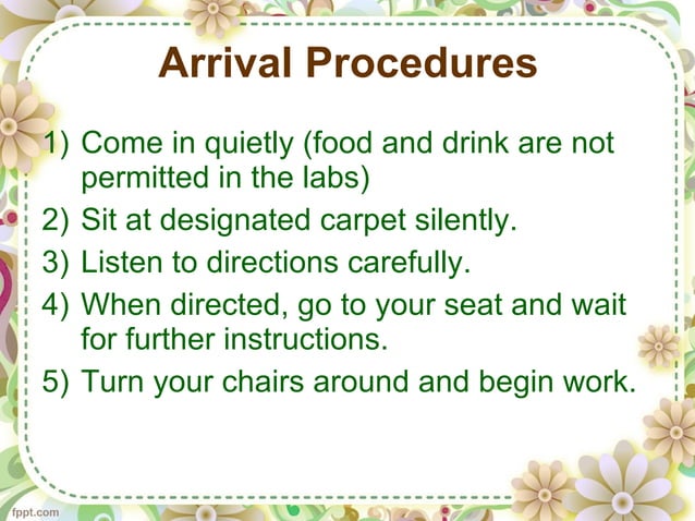 Computer Labs Rules and Procedures | PPT | Technology & Computing