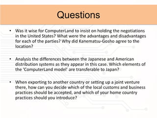 Computer land in japan presentation | PPTX
