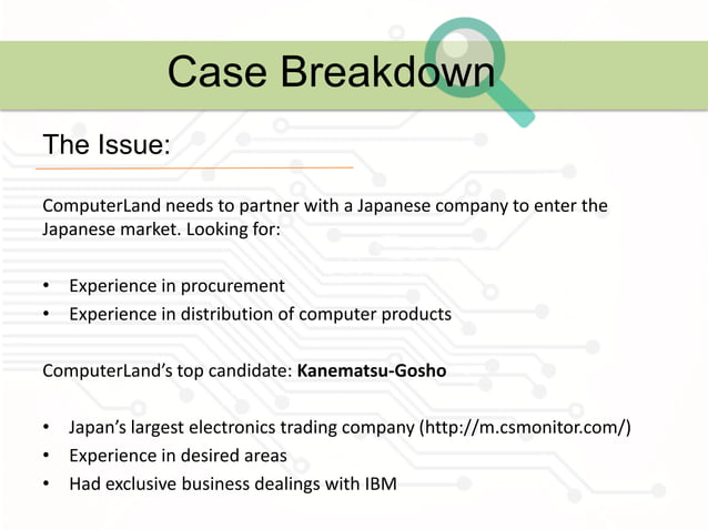 Computer land in japan presentation | PPT