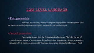 Computer language | PPT