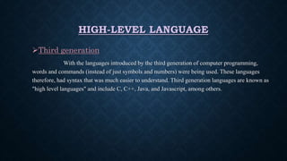 Computer language | PPT