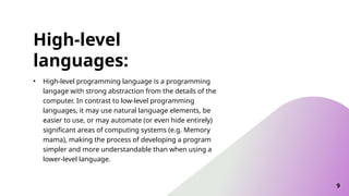Presentation of the Computer language.pptx