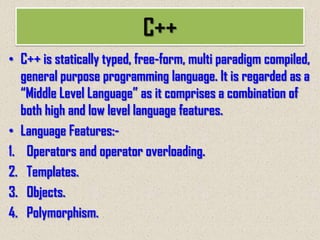 Computer Languages. | PPTX