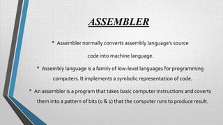 Computer languages | PPTX