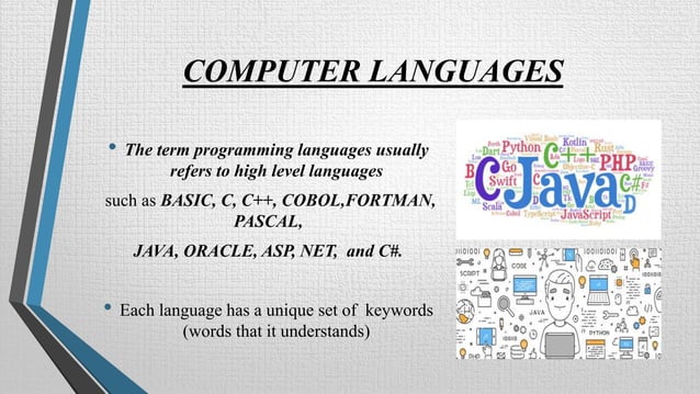 Computer languages | PPTX