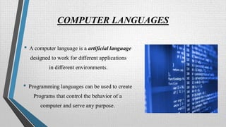 Computer languages | PPT
