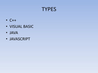 Basic Meaning of Computer languages | PPT | Free Download