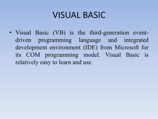 Basic Meaning of Computer languages | PPT | Free Download