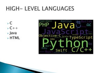 COMPUTER LANGUAGES programming languages.pptx