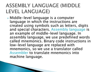 COMPUTER LANGUAGES programming languages.pptx