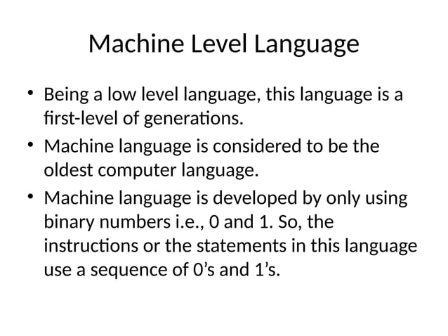 Computer Languages & its genearations.pptx